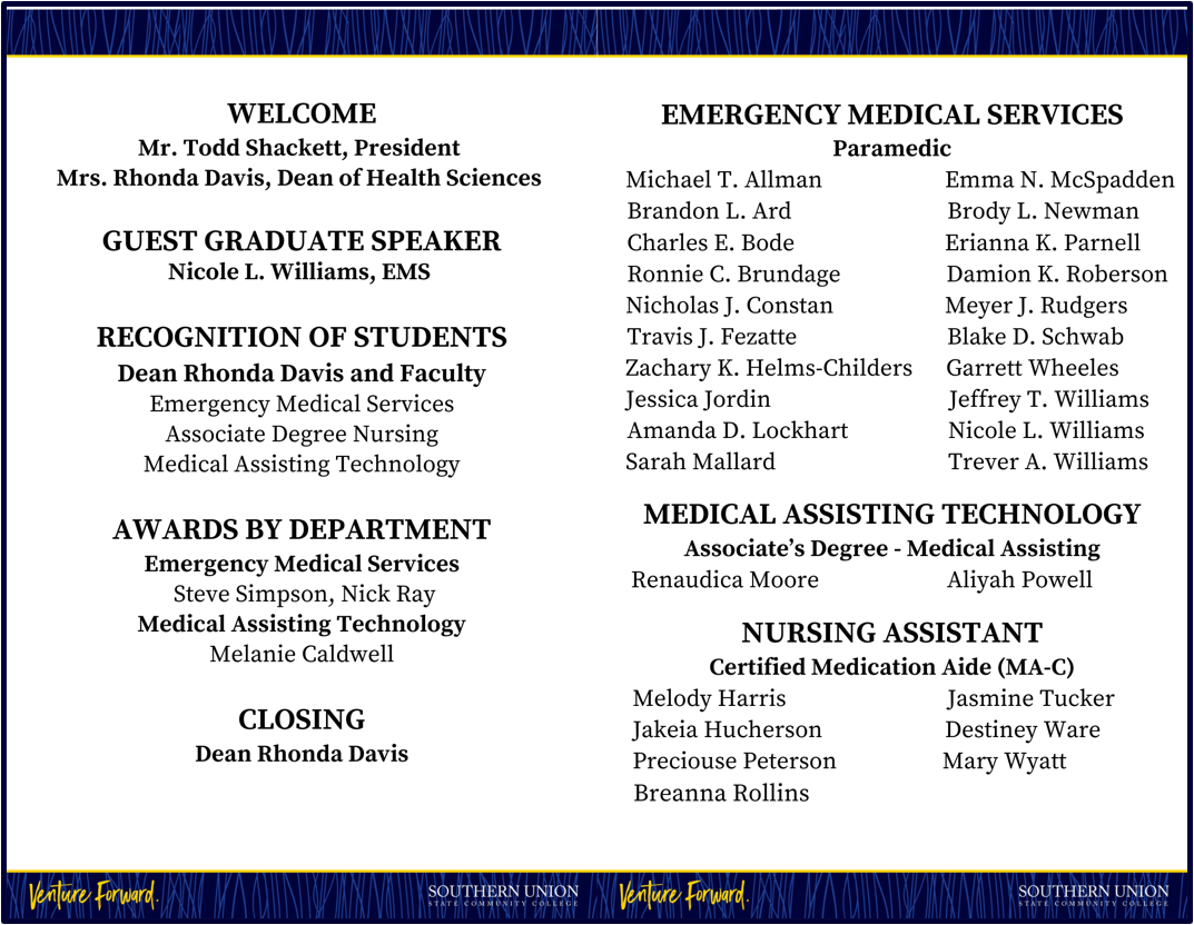 Live Stream - Southern Union State Community College